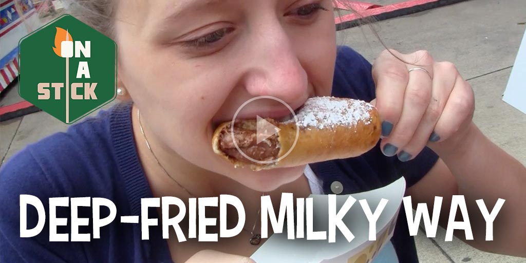 Deep-Fried Milky Way | On A Stick